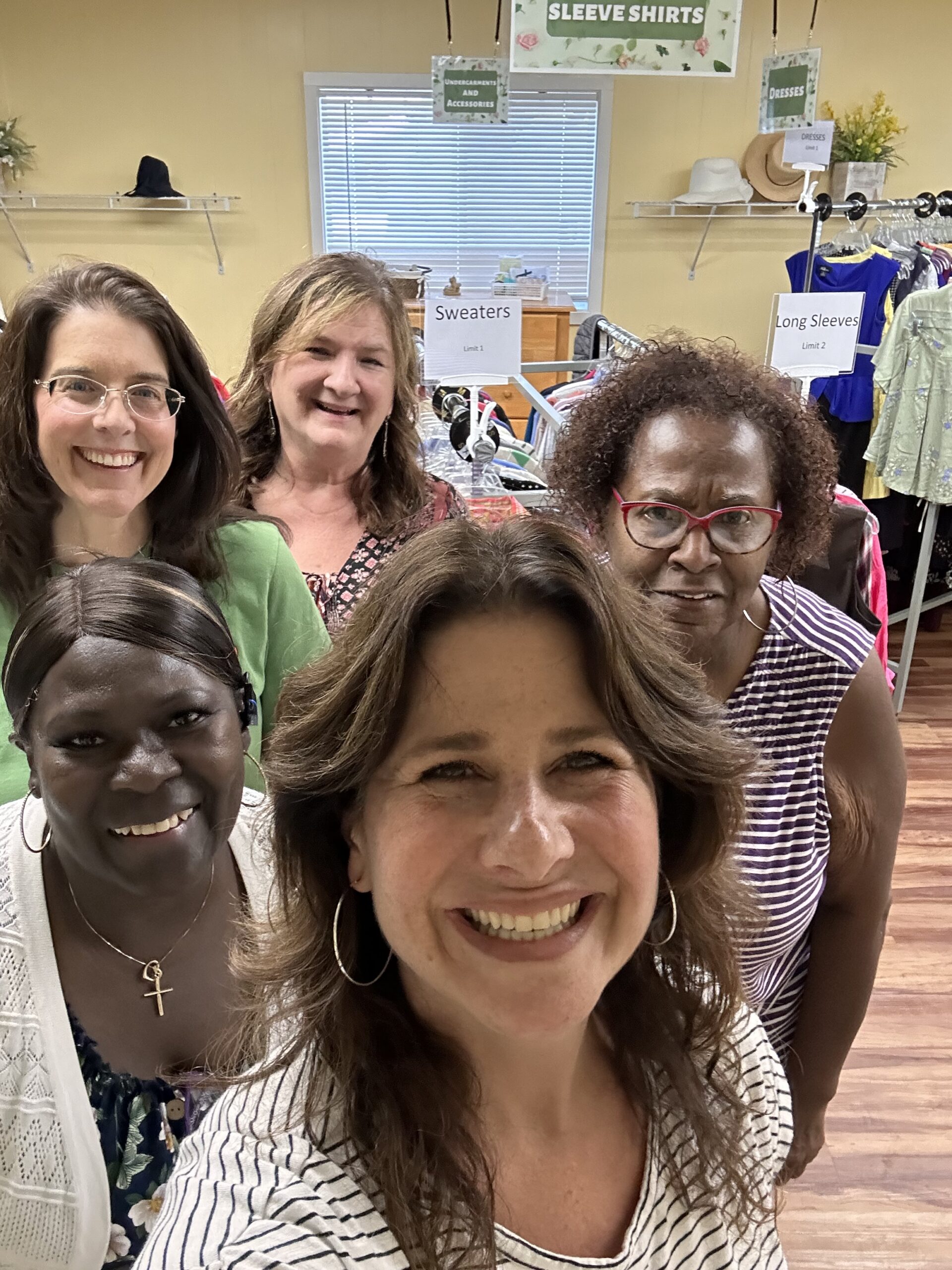 Volunteering in the Women's Clothes Closet - Union Gospel Mission ...